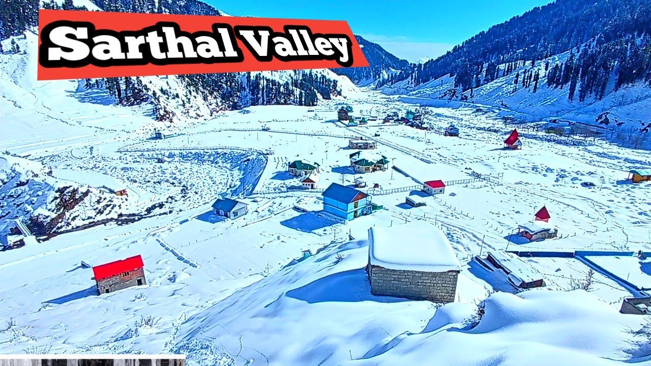 Heavy Snowfall In Sarthal Valley ️🥰|| Heaven On Earth||Jammu Kashmir ...