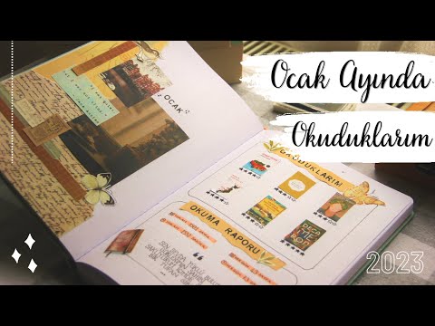Ocak Ayında Okuduğum Kitaplar / 2023 January Reading Journal / Okuma Günlüğüm / Sessiz Vlog