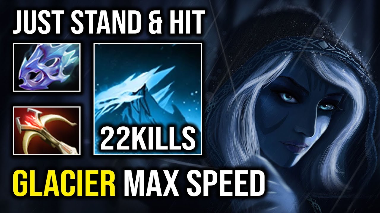 Unlimited Raining Crit Moon Shard Glacier Drow Ranger Just Stand and ...