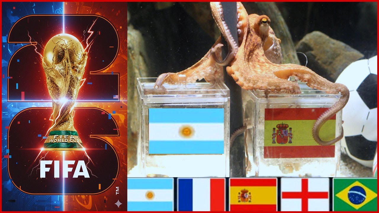Who Wins 2026 Octopus Predicts the Shocking World Cup Winner! 🏆🔥 - YouTube