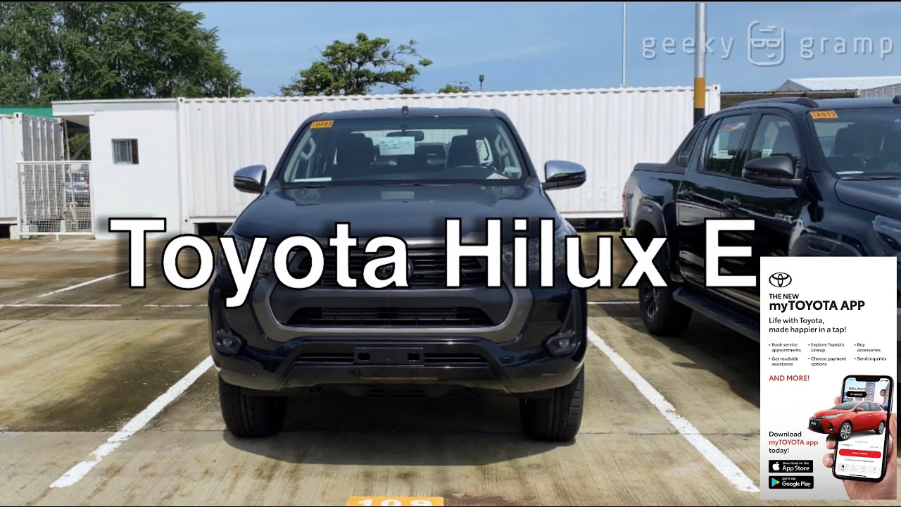 Toyota Hilux E - Exterior and Interior - YouTube