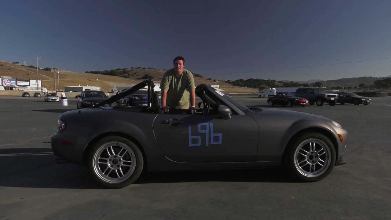 Miatas at Mazda Raceway 2016 - YouTube