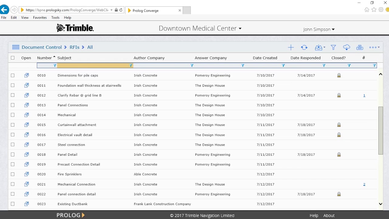 How to Filter Views in Trimble Prolog - YouTube