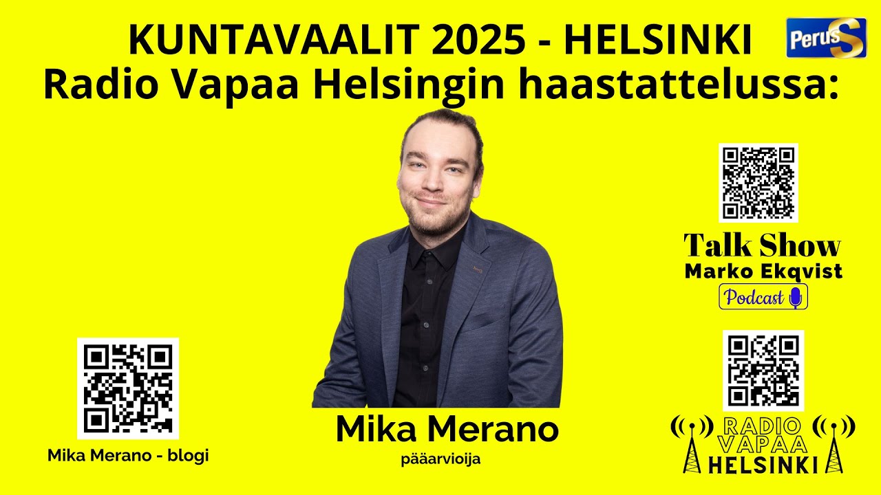 Kuntavaaliehdokkaiden haastattelut 26.2.2025 - Mika Merano - YouTube