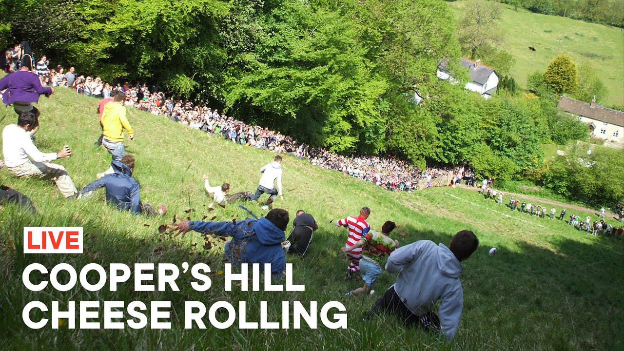 Cheese Rolling 2025 Live from Cooper's Hill - YouTube