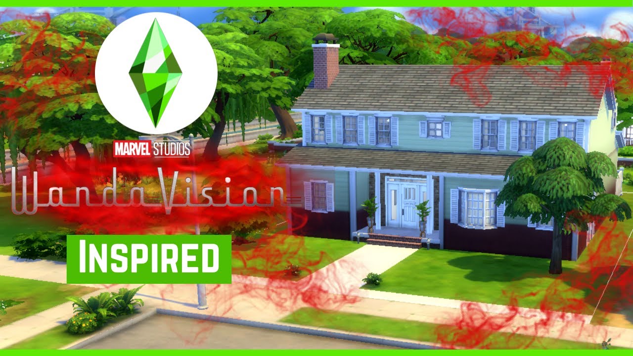 WANDAVISION HOUSE: CASA INSPIRADA NA SÉRIE WANDAVISION - The Sims 4 (No ...