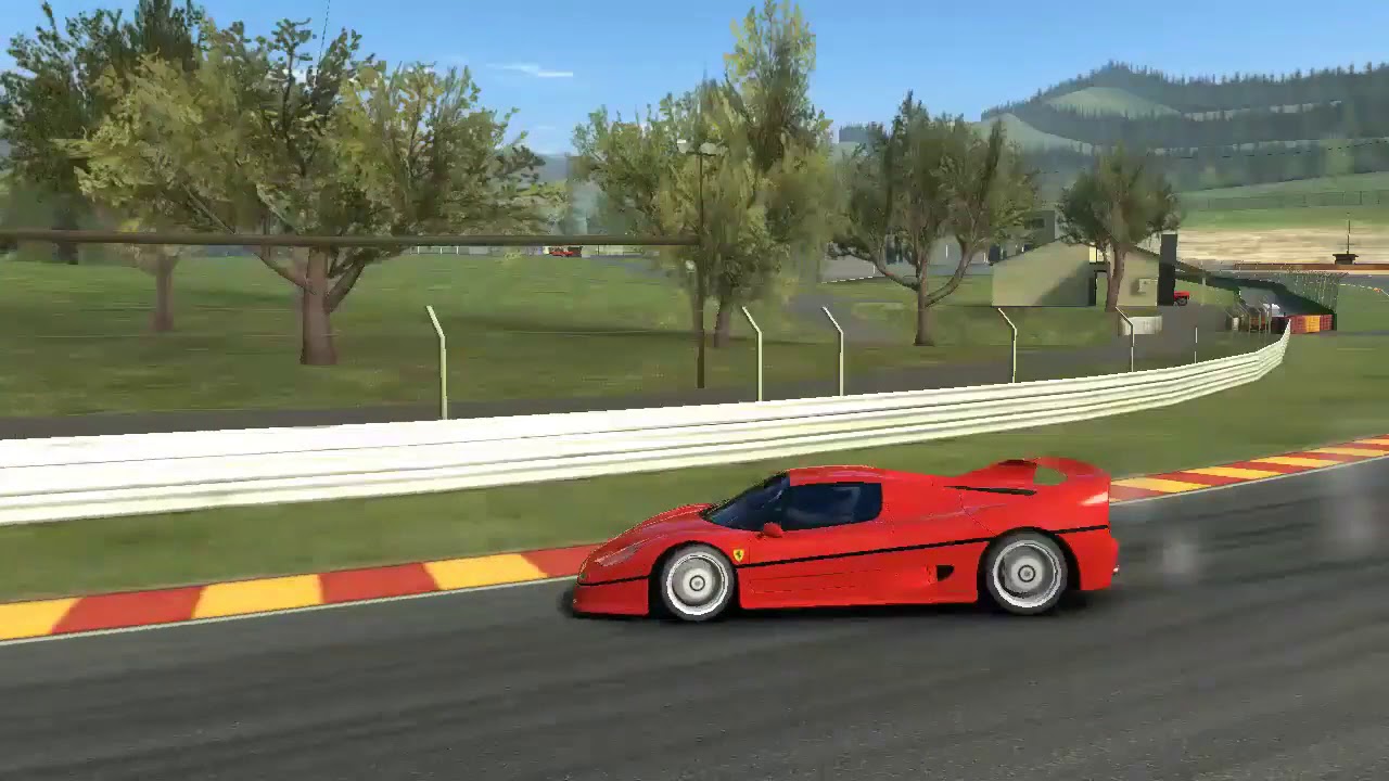 real racing 3 drifting Ferrari F-50 - YouTube