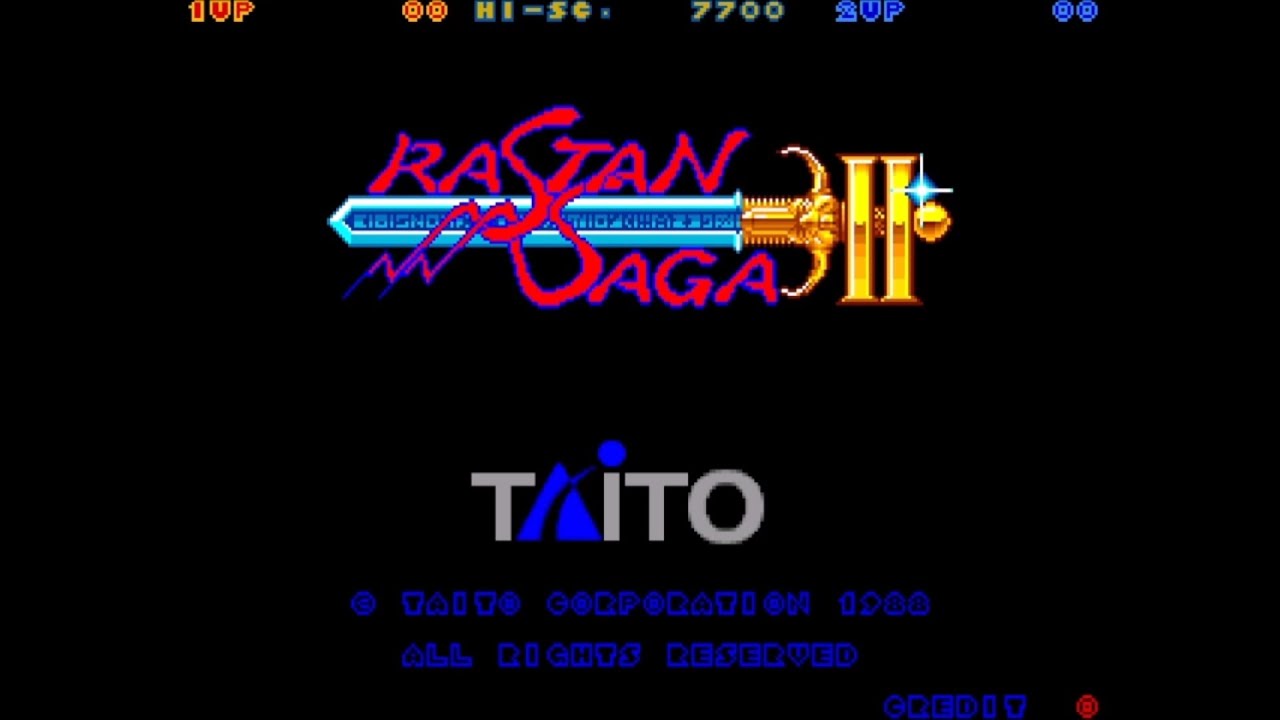 Rastan Saga 2 (Arcade) Longplay - YouTube