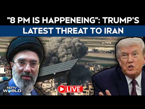 US Strikes Iran LIVE | Trump's Latest Threat To Iran | Kharg Island Under Fire | Explosions in Iran