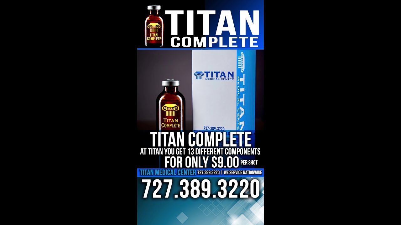 Titan Complete a Titan Injectable Signature Blend Therapy! - YouTube