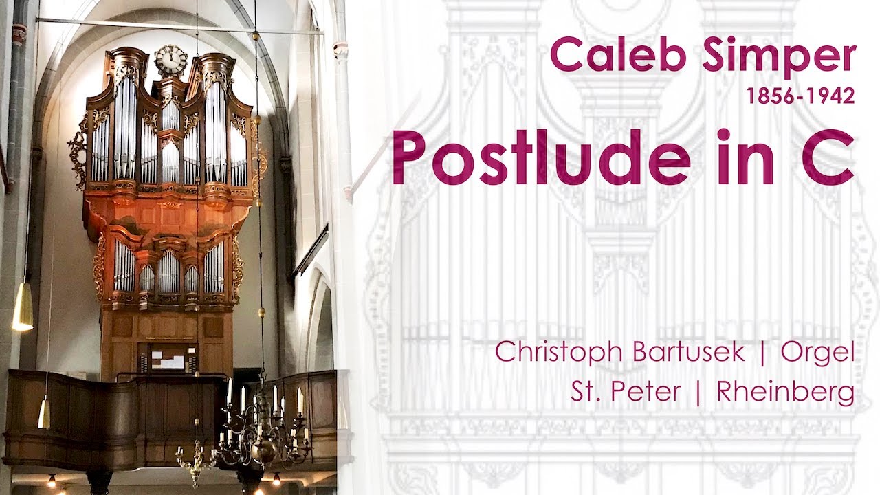 Caleb Simper (1856-1942) | Postlude in C - YouTube