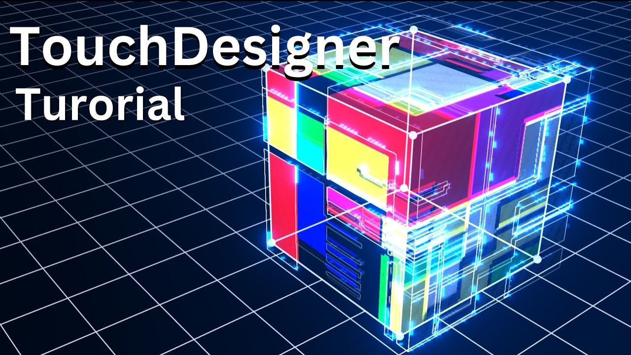create this abstract scifi cube in TouchDesigner - YouTube
