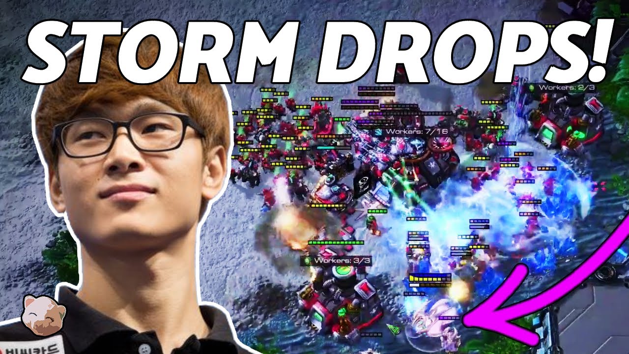 StarCraft 2 - Zest brings out the STORM DROPS! (Bo5 PvT) | Zest vs ...