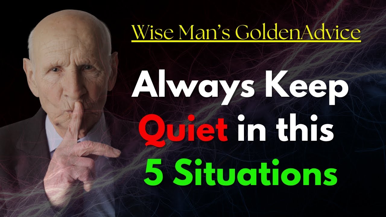 5 Situations Where Silence Is Golden| Always Keep Quiet in this 5 ...