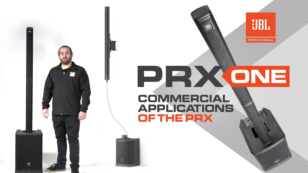 JBL PRX One - Commercial Use for the New All-In-One Powered PA With ...
