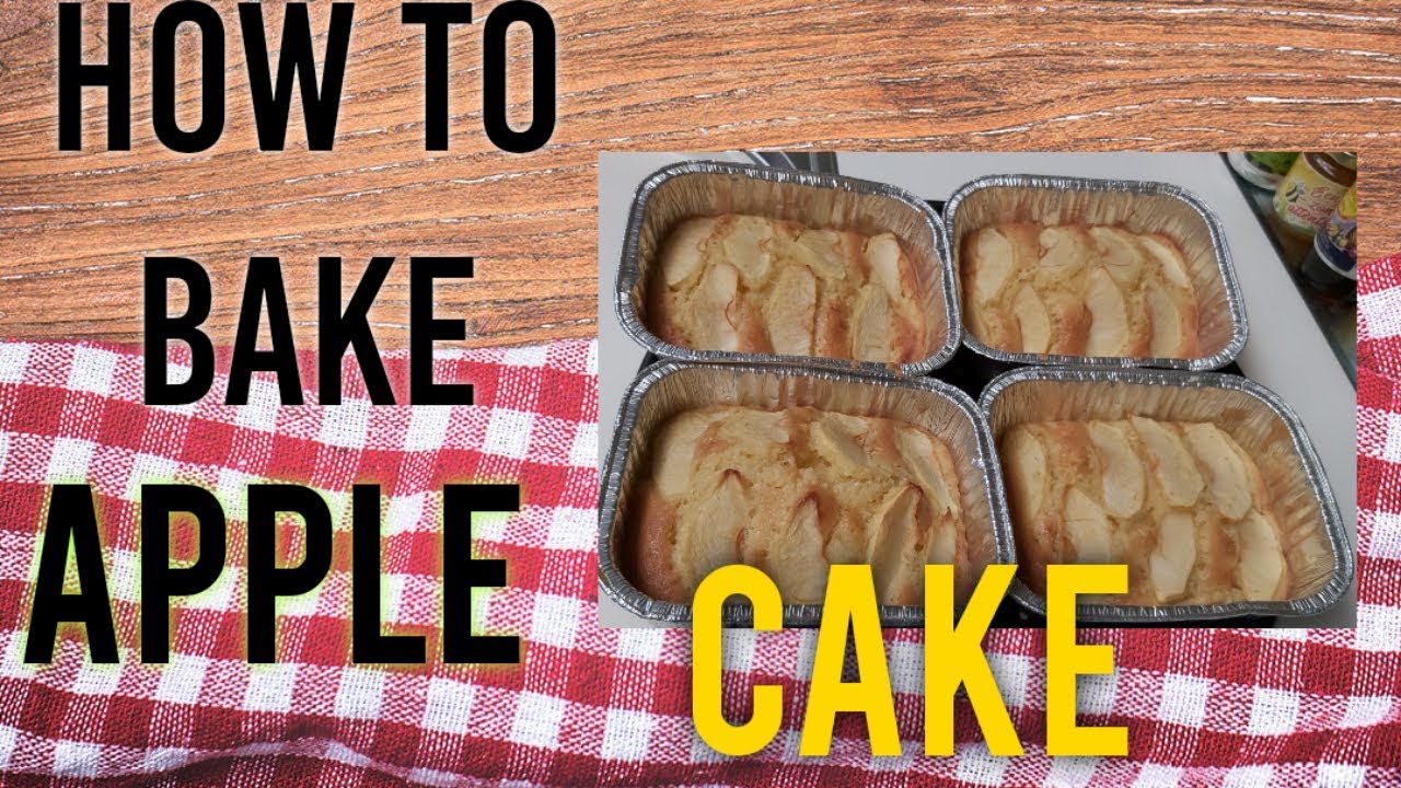 HOW TO BAKE APPLE CAKE - YouTube