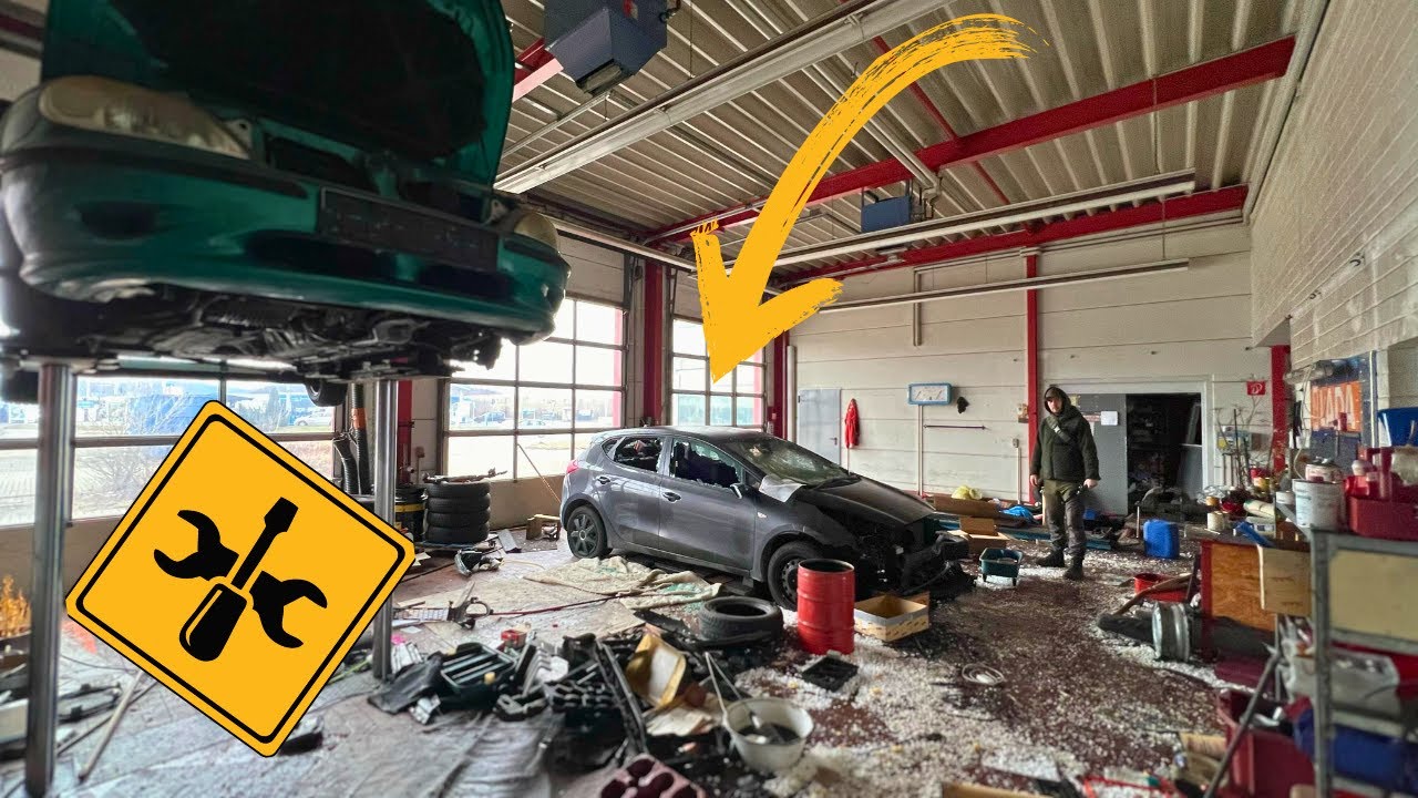 MEHRERE 1000€ WARENWERT😳!!! Verlassenes AUTOHAUS. - YouTube