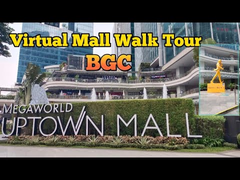 Uptown Mall, BGC Taguig/ Virtual Mall Walk Tour/ Sis Josh - YouTube