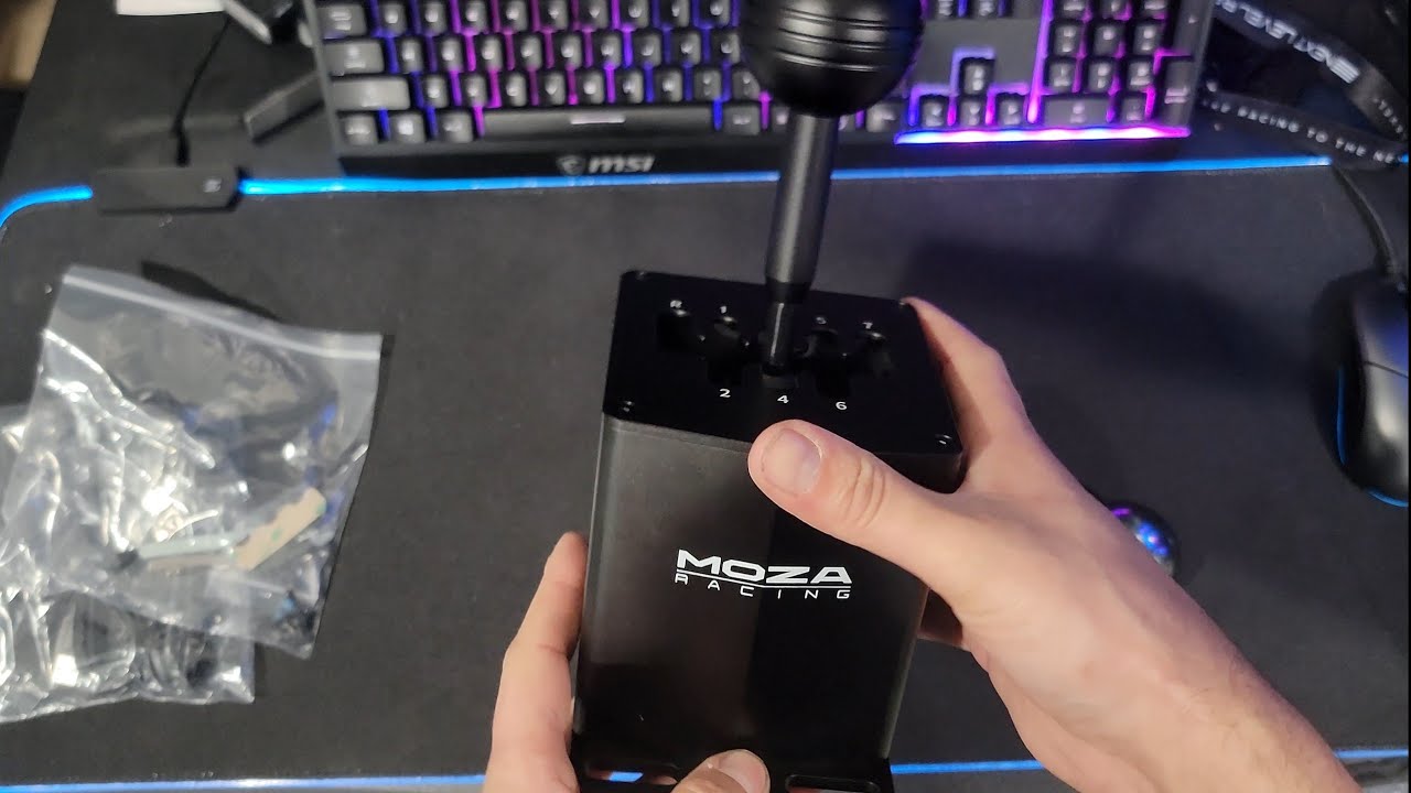 MOZA Racings New HGP Shifter - First impressions and testing - YouTube