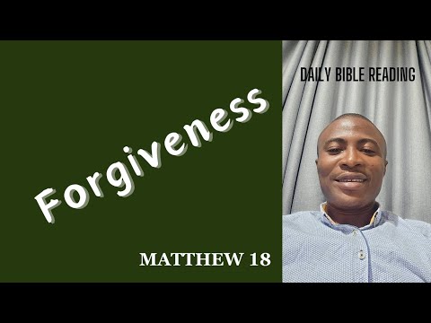Matthew 18 | Forgiveness | Daily Bible Reading Challenge - YouTube