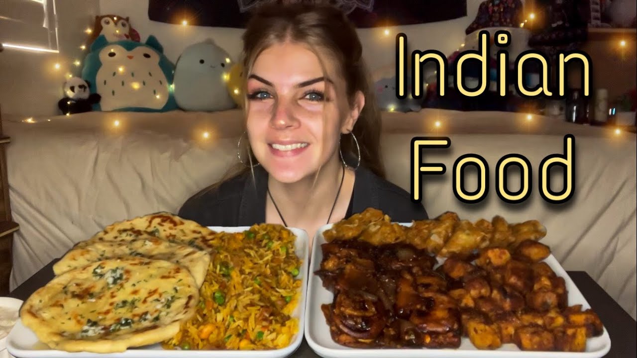 INDIAN FOOD MUKBANG (Vegan) - YouTube