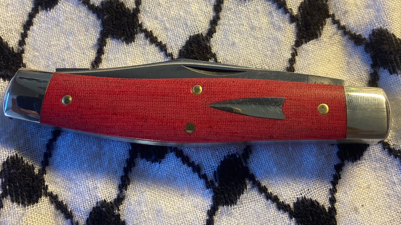 Great Eastern Cutlery Tidioute - #81 Boss Bull Keeper - Red Linen ...