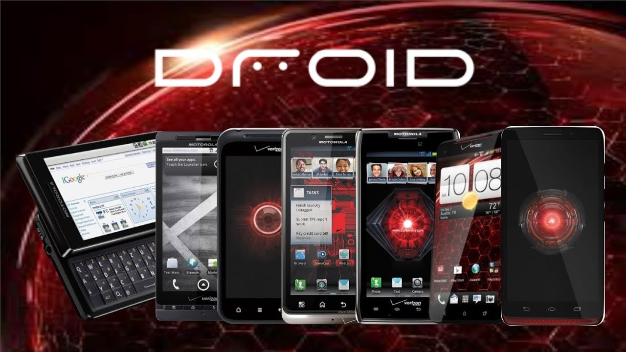 All DROID Phones - YouTube