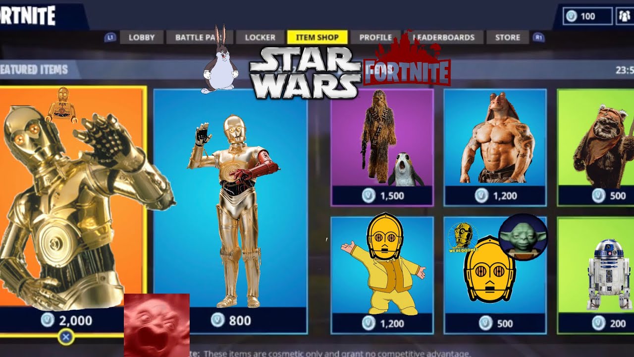 Fortnite C3P0 - YouTube