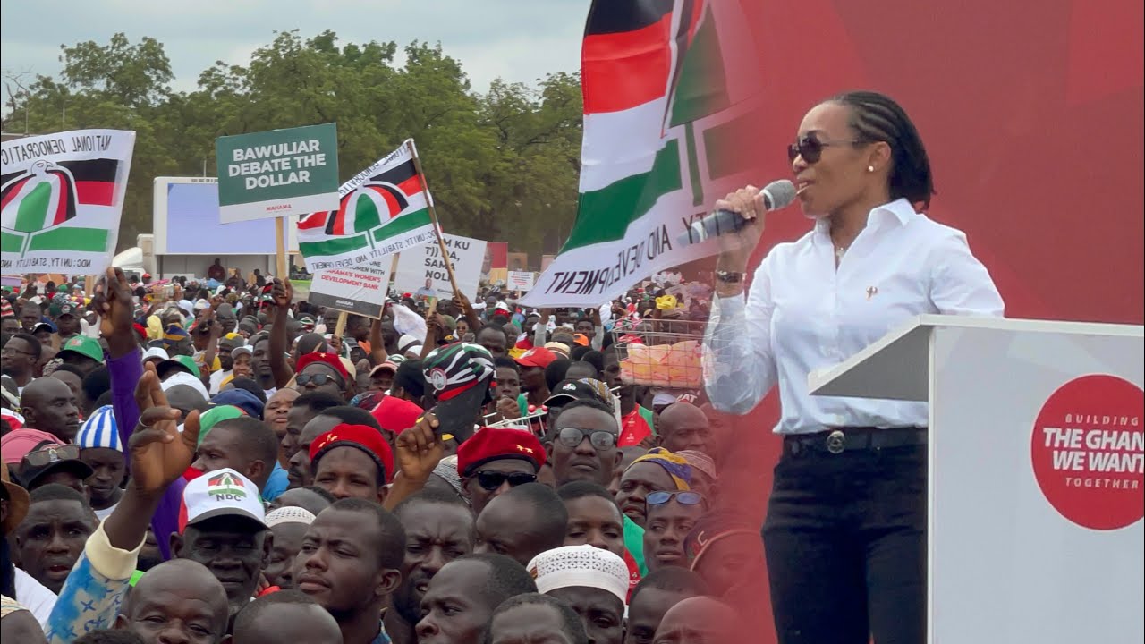 🔥J.J Rawlings’ Daughter voiced Deeply to Campaign for John Mahama ...