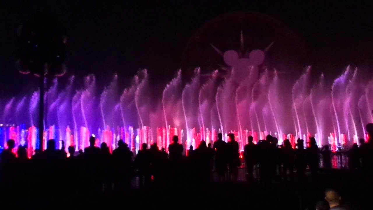 World Of Color: Celebrate Fourth Of July Fireworks Pre - Show - YouTube