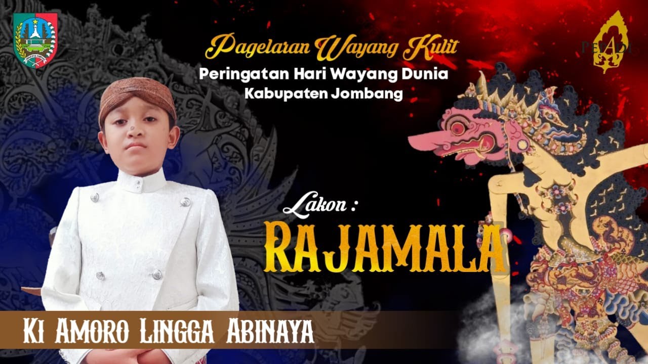 Ki. Amoro lingga Abinaya || RAJAMALA || Hari Wayang Dunia #wayangkulit ...