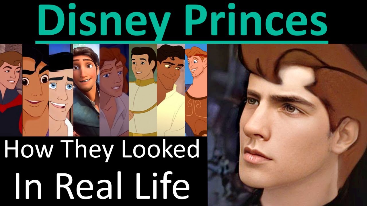 Disney Princes: How They Looked in REAL LIFE | How Old Were They? - YouTube