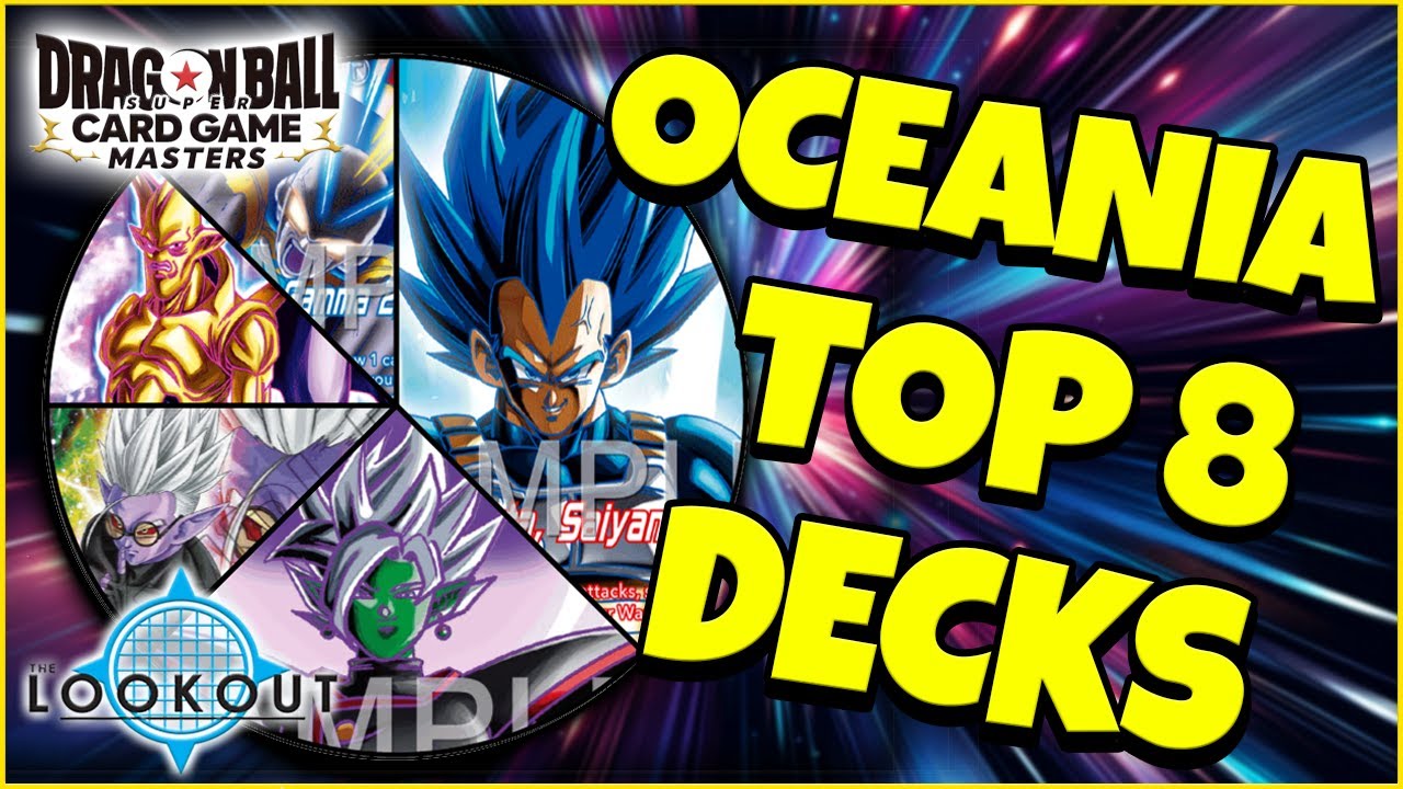 DBSCG MASTERS OCEANIA REGIONALS TOP 8 BREAKDOWN + DECKLISTS - YouTube