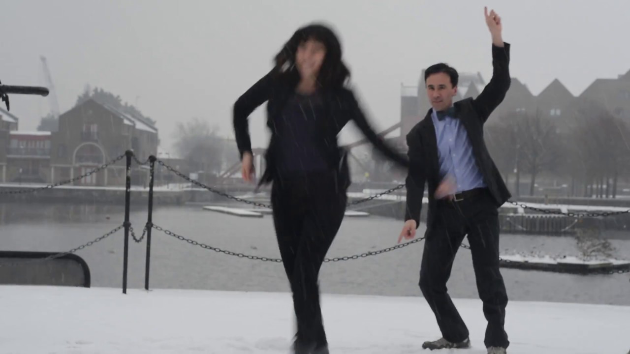 Katie & Kibble - Dancing in the Snow - YouTube