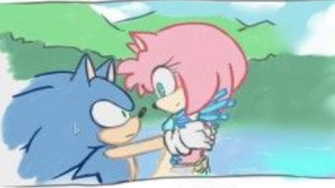 sonic meets amy the mermaid - YouTube