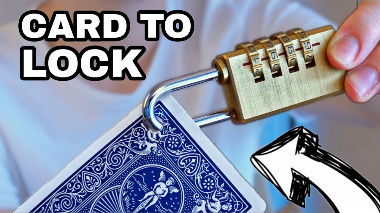 Card To Lock - Magic Tutorial - YouTube