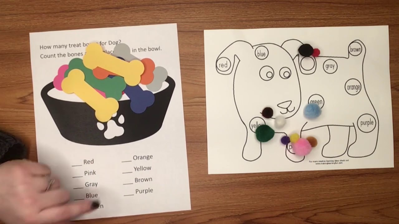 Dogs Colorful Day StoryTime Activities - YouTube