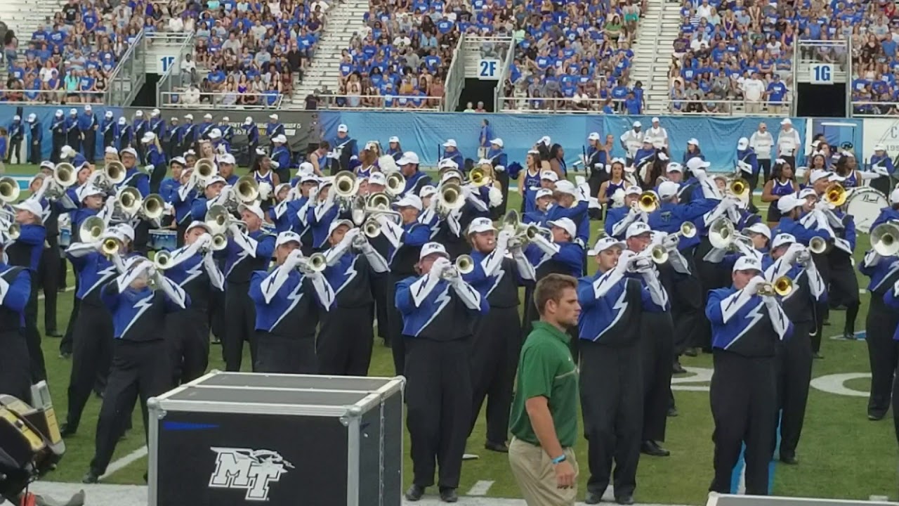 MTSU Band of Blue - YouTube