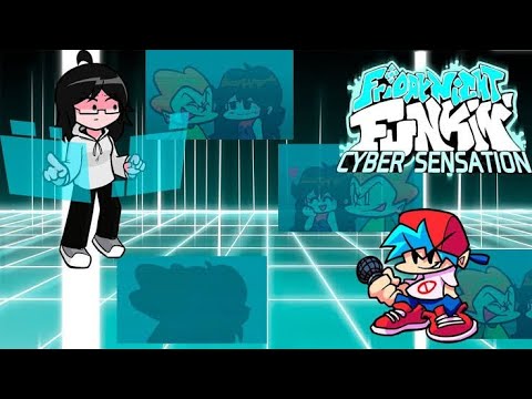Friday Night Funkin' vs Cyber Sensation Full Week + Cutscenes & Ending ...