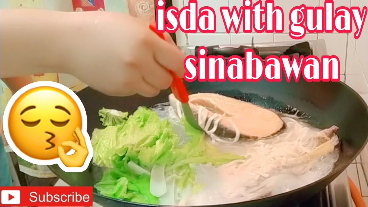 Isda with gulay sinabawan/simply recipe#cooking#cookingvideo#pinoyulam# ...