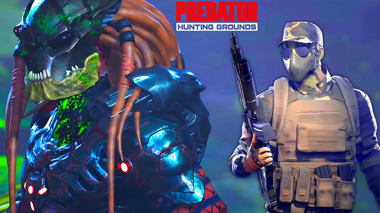 Against a Melee Bionic Predator - Predator: Hunting Grounds - YouTube