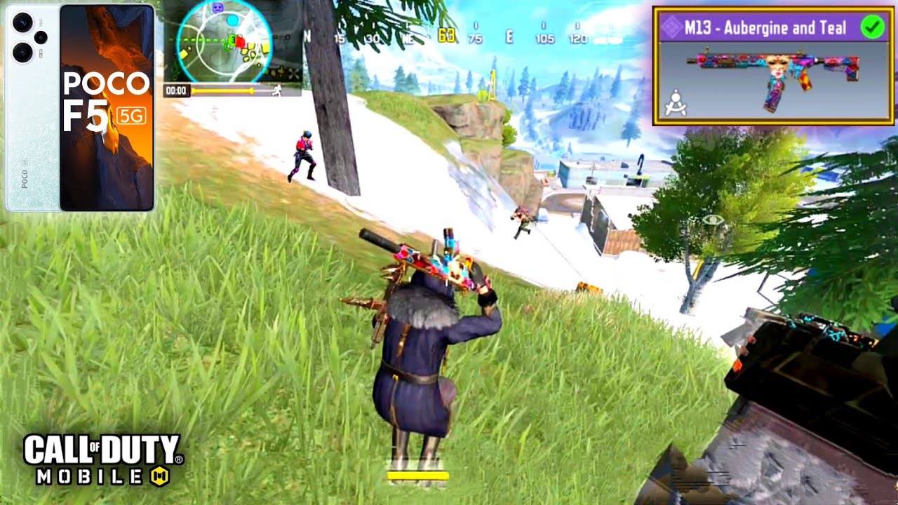 Poco F5 - Call Of Duty Mobile: Best M13 Gunsmith For Br + Gameplay (No ...