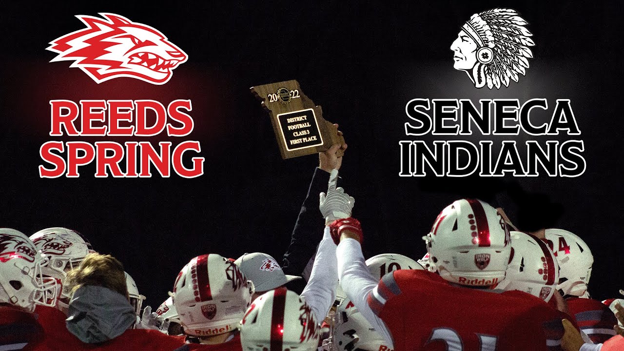 Reeds Spring Wolves Football @ The Seneca Indians - YouTube