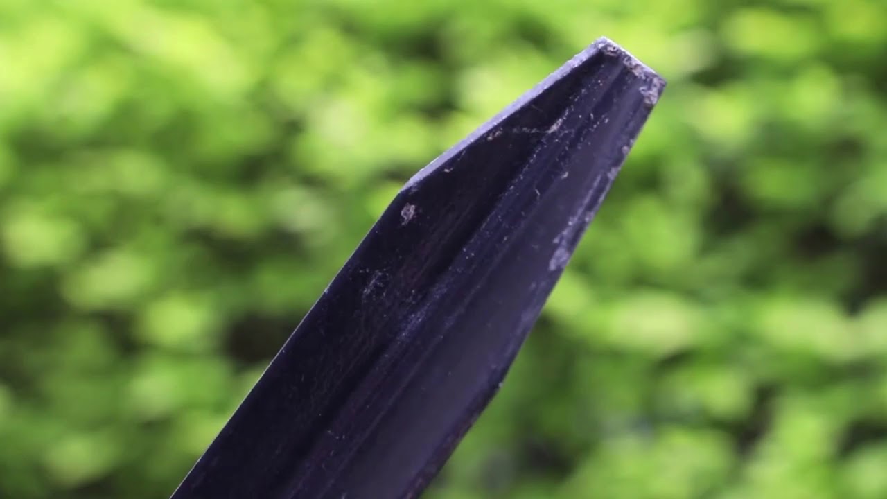 Studded T post T fence Post stake - YouTube