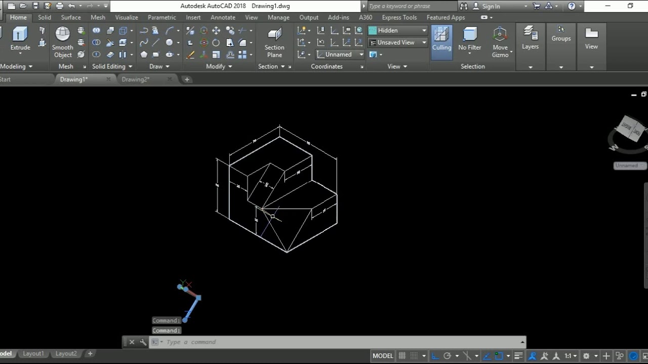 AutoCad 3D Dimensions Tutorial - Tamil - YouTube