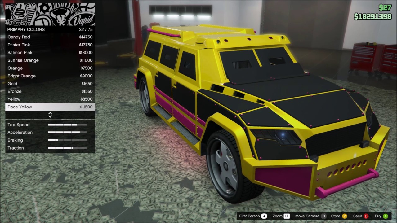GTA Online HVY Nightshark Customization - YouTube