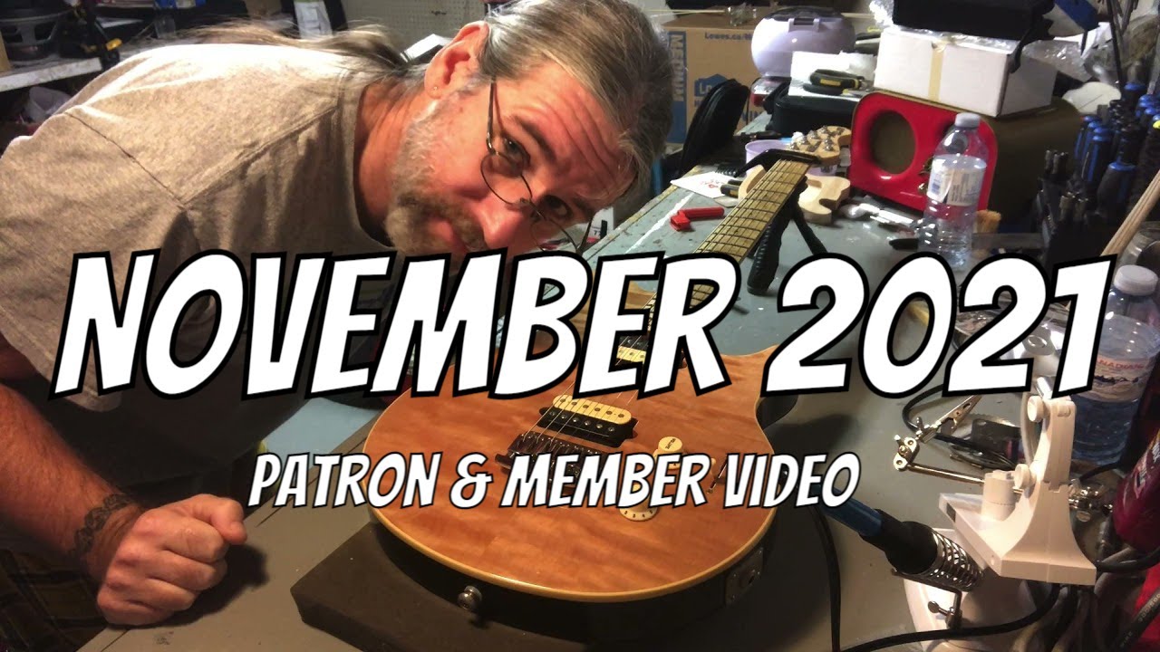 November 2021 Patron & Member video - YouTube