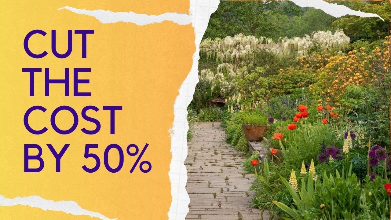 Make a garden border on a budget - how to save money on creating a ...