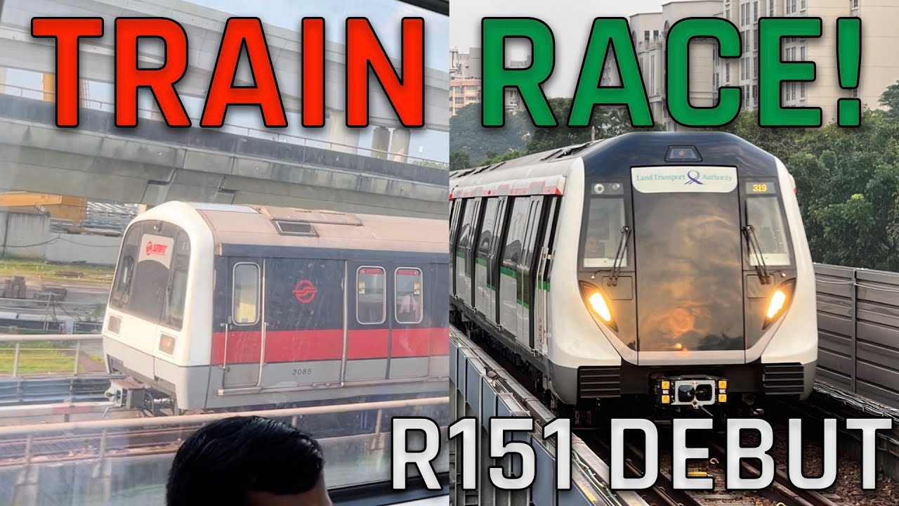 [ DEBUT ] A Ride on the New Alstom Movia R151 (Set 825/826) - YouTube