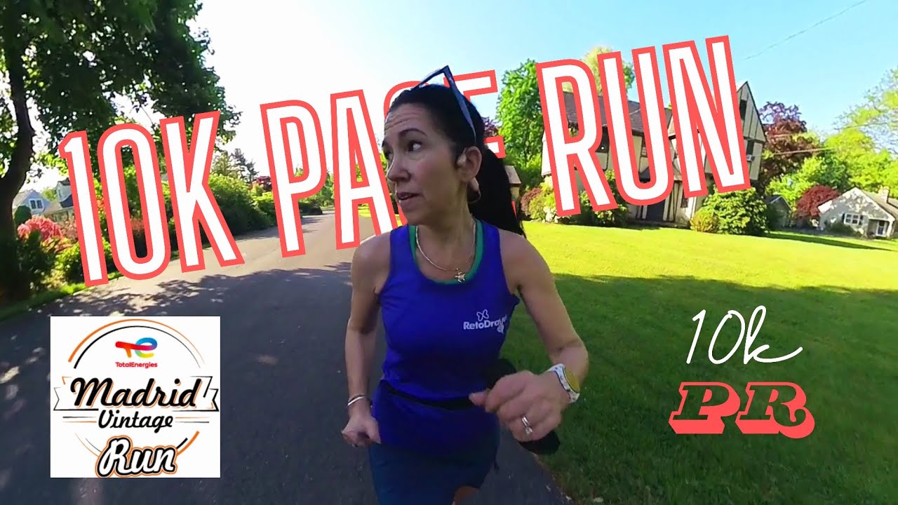 Race Pace Run | Realistic Running Vlog for runners over 50 - YouTube